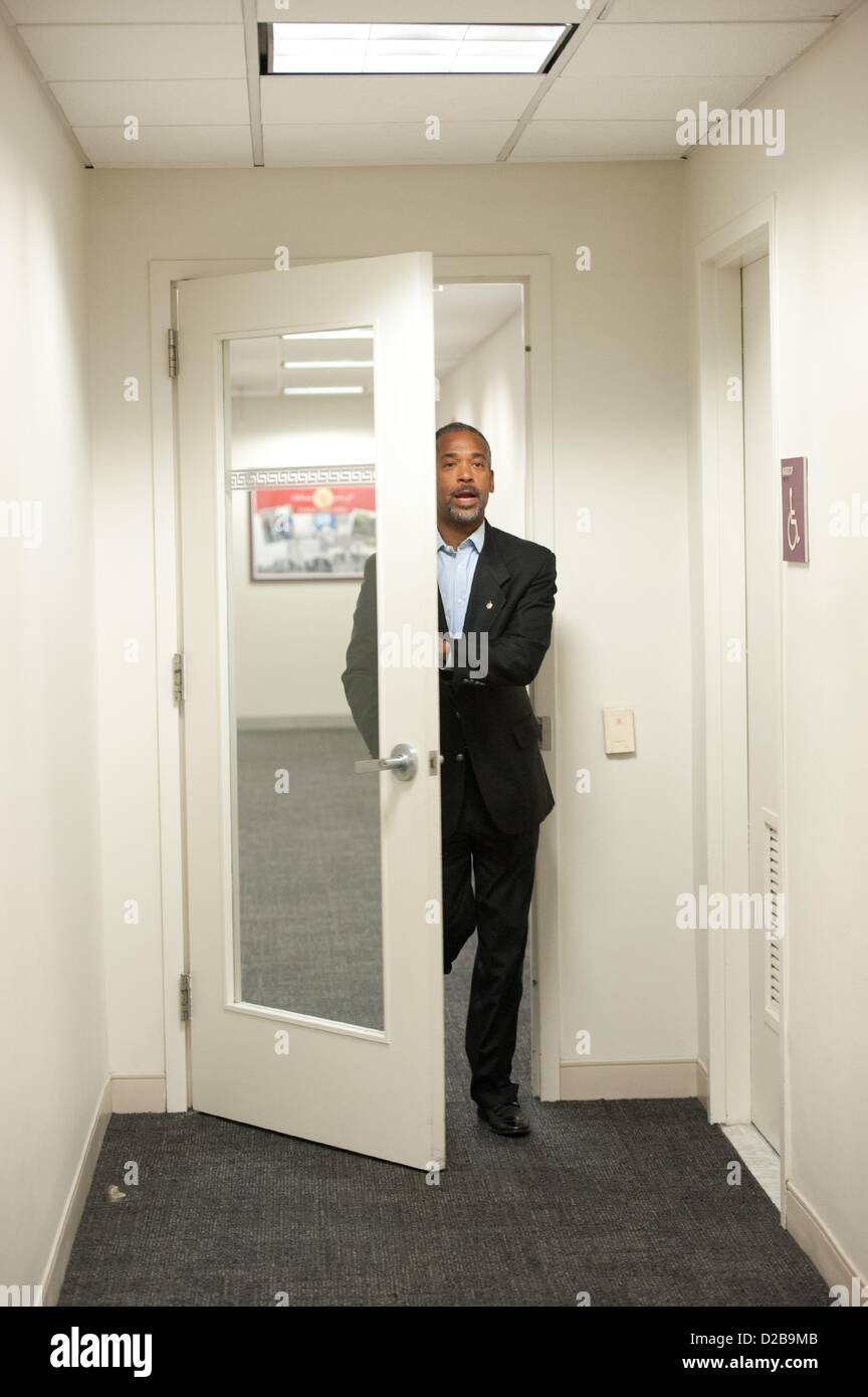 Jan. 18, 2013 - Manhattan, New York, U.S. - NYCHA Chair JOHN RHEA ...