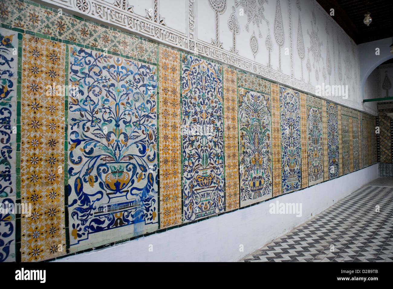 The Mausoleum of Sidi Sahbi or Zaouia of Sidi Sahab in Kairouan ...