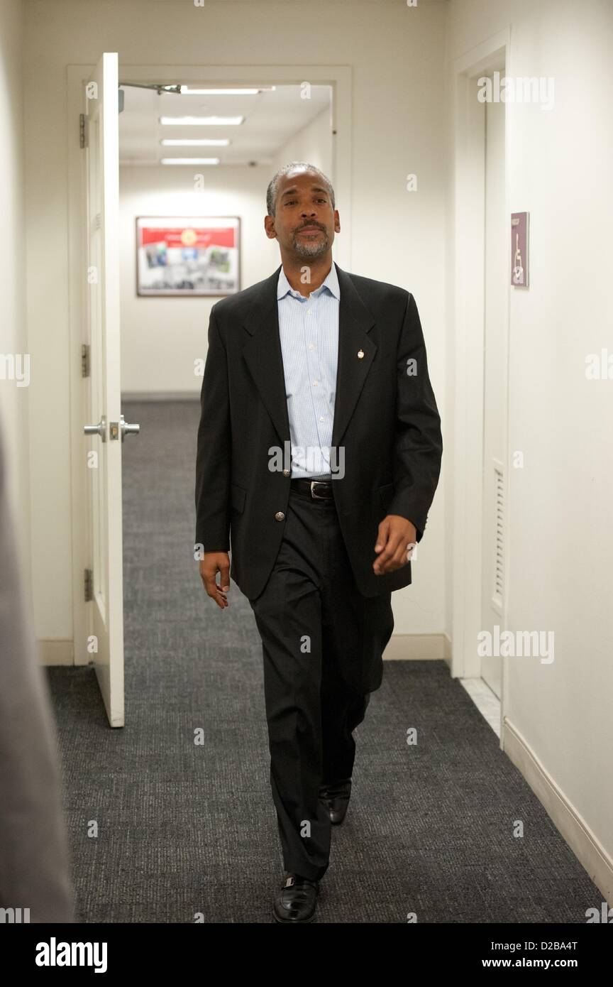 Jan. 18, 2013 - Manhattan, New York, U.S. - NYCHA Chair JOHN RHEA ...