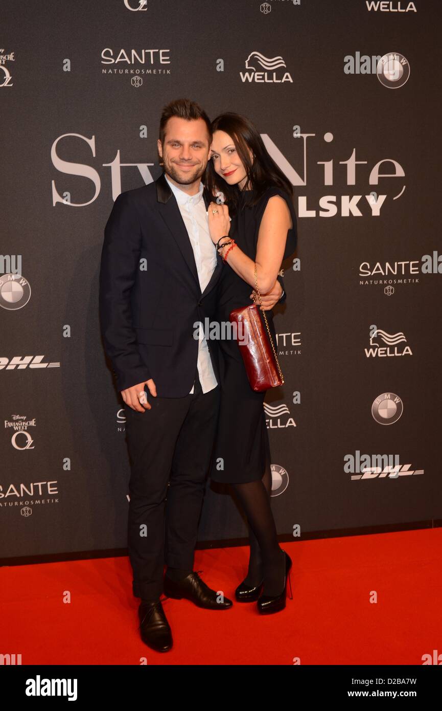 Ole Tillmann, Anita Bachelin attend Michael Michalsky StyleNite Autumn ...