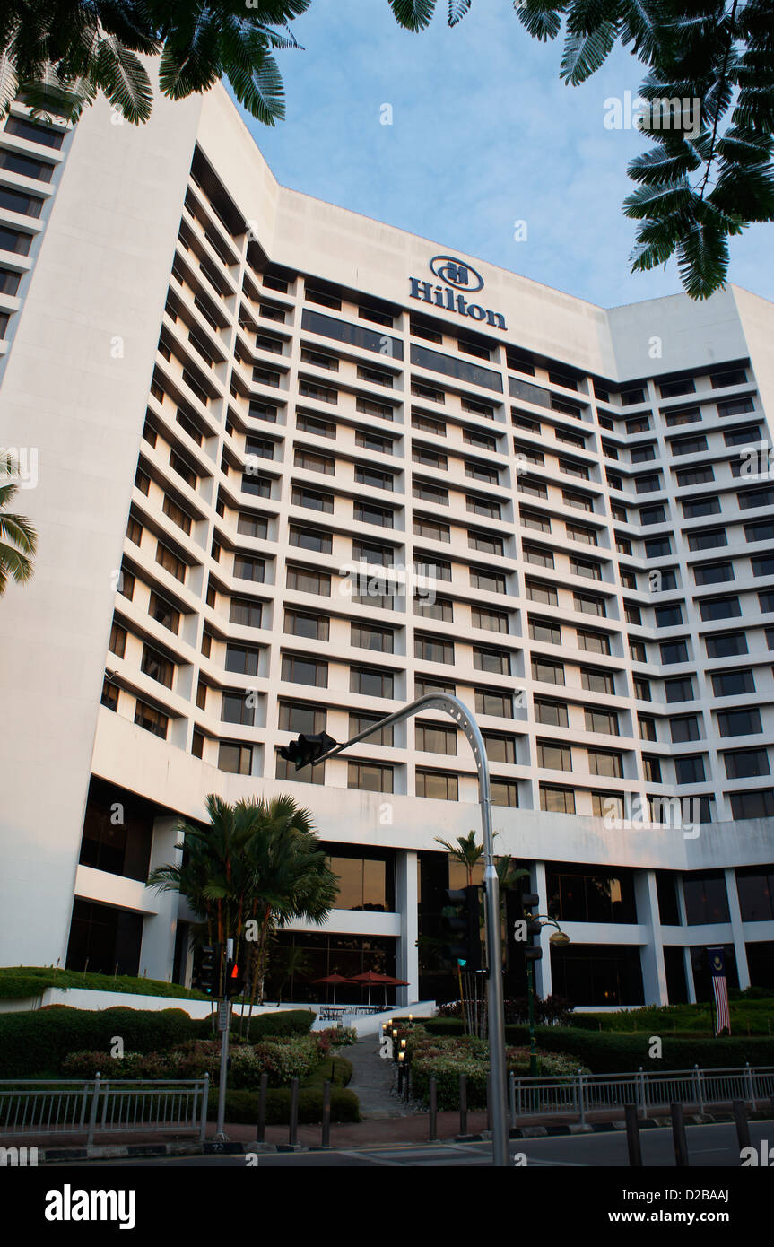 Hilton hotel, Kuching, Sarawak Stock Photo - Alamy