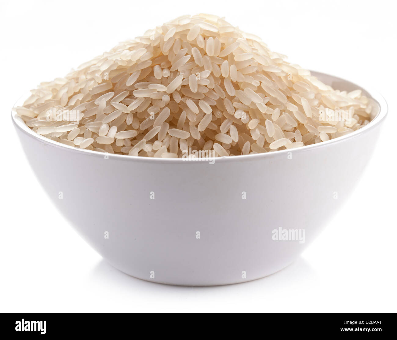 Uncooked white rice Cut Out Stock Images & Pictures - Alamy