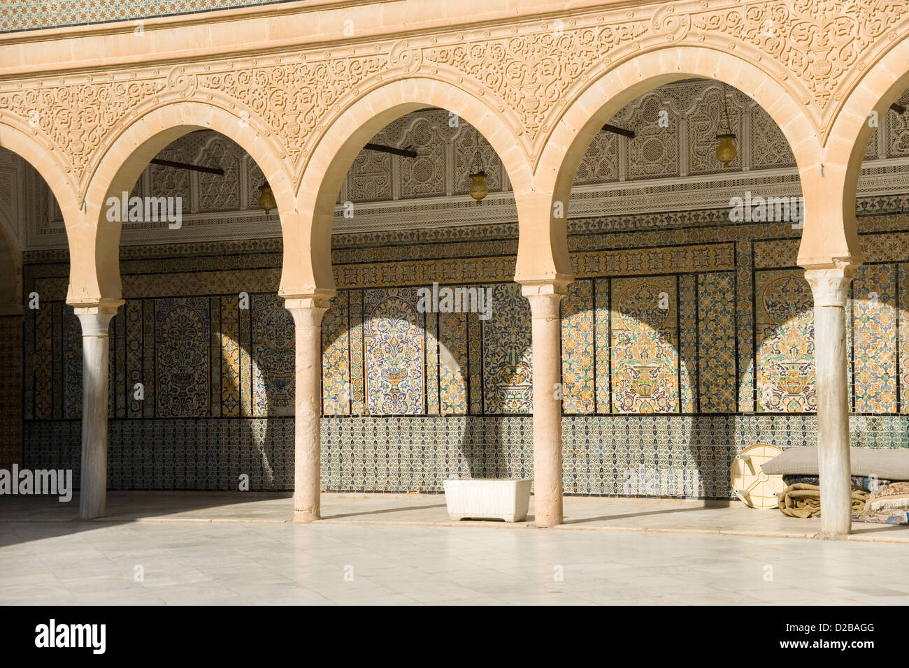 The Mausoleum of Sidi Sahbi or Zaouia of Sidi Sahab in Kairouan ...