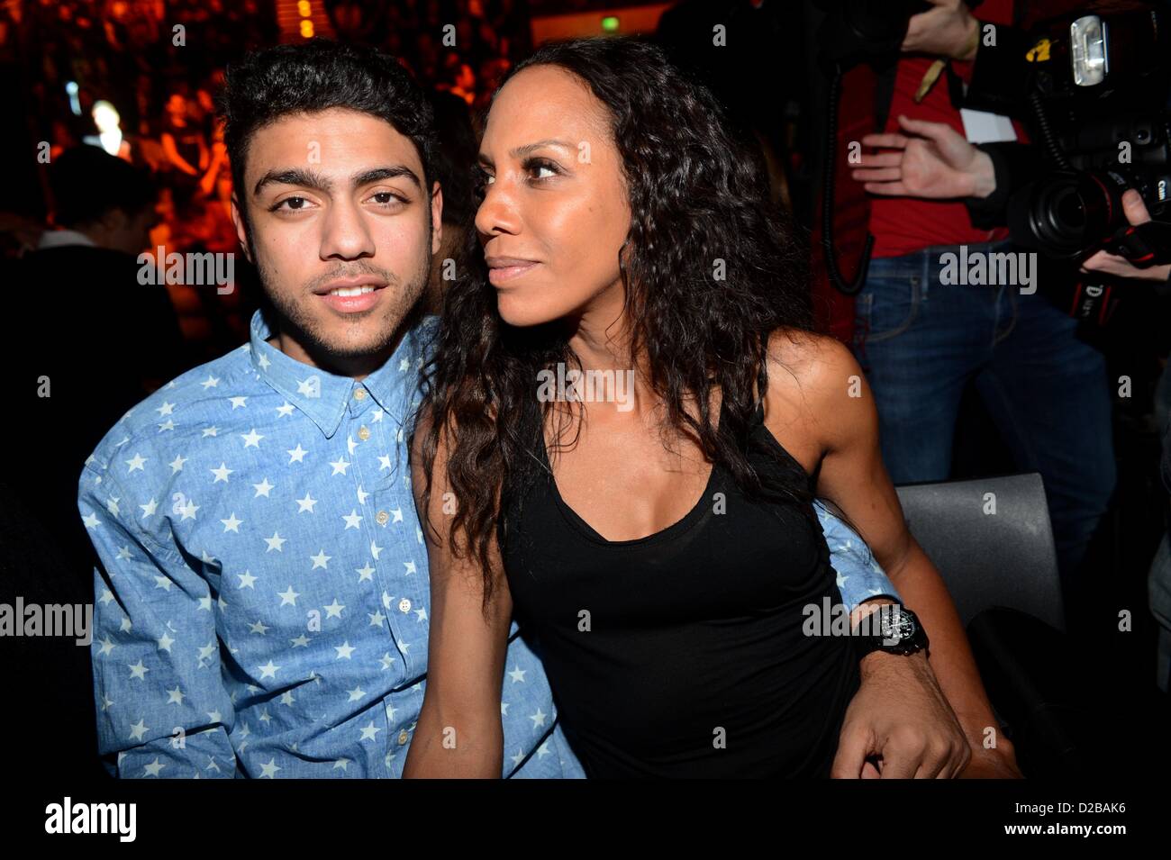 Barbara Becker an her son Noah on his 19th birthday attend Michael ...