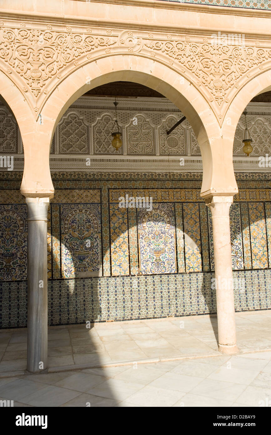 The Mausoleum of Sidi Sahbi or Zaouia of Sidi Sahab in Kairouan ...