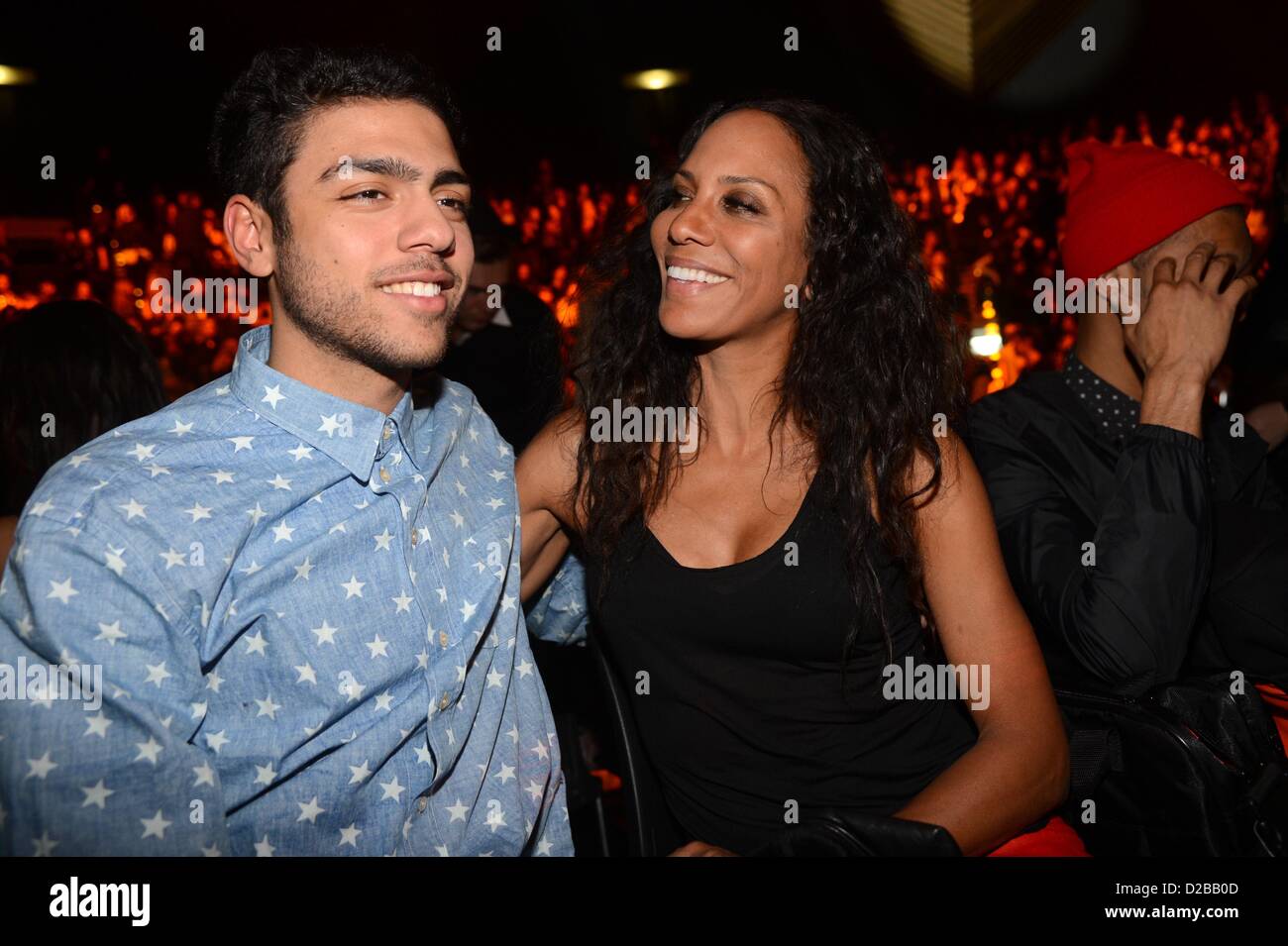 Barbara Becker, son Noah on his 19th birthday attend Michael Michalsky ...