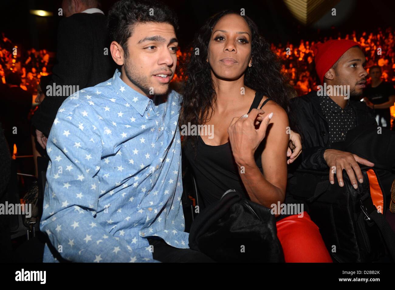 Barbara Becker, son Noah on his 19th birthday attend Michael Michalsky ...