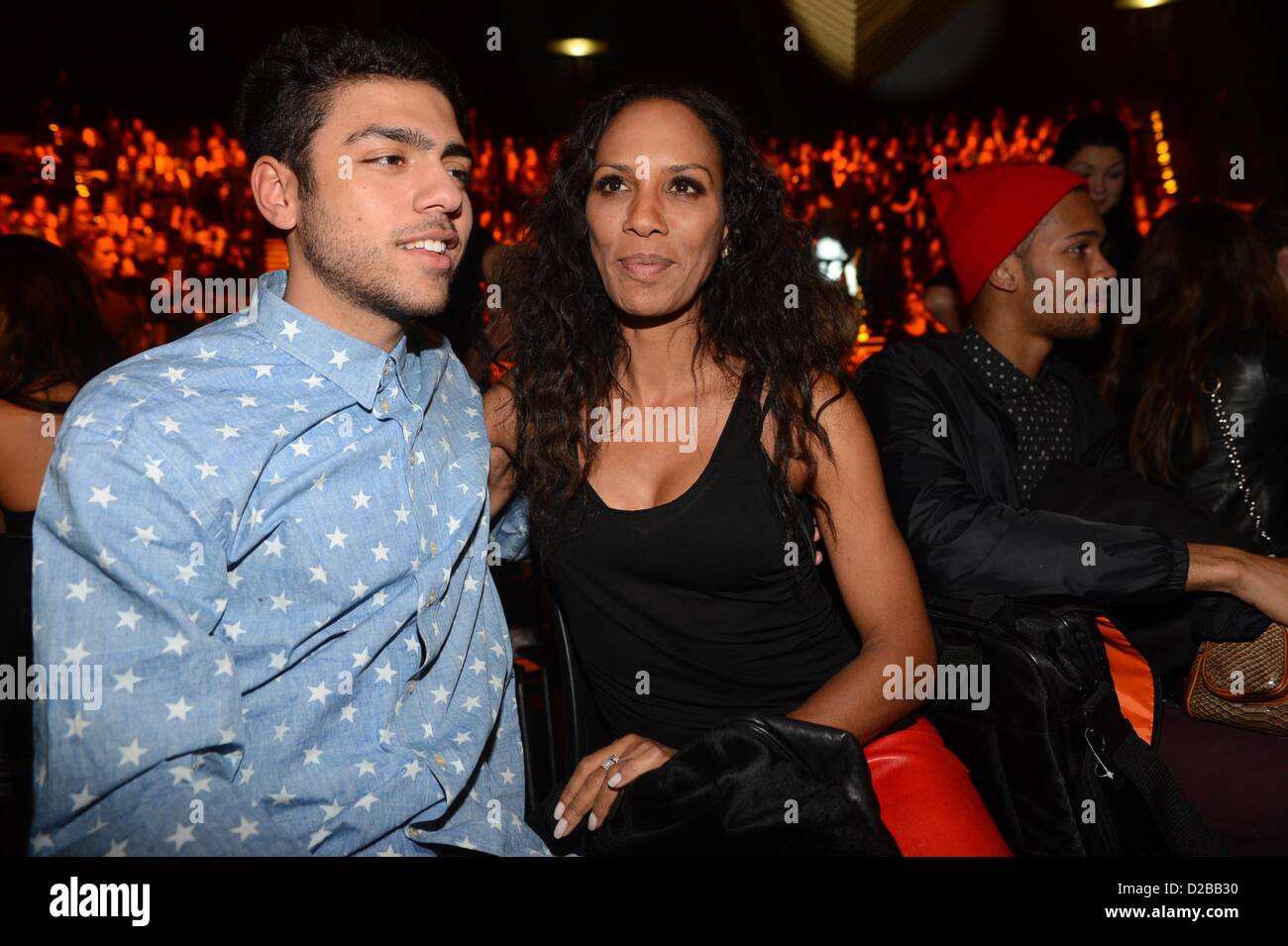 Barbara Becker, son Noah on his 19th birthday attend Michael Michalsky ...