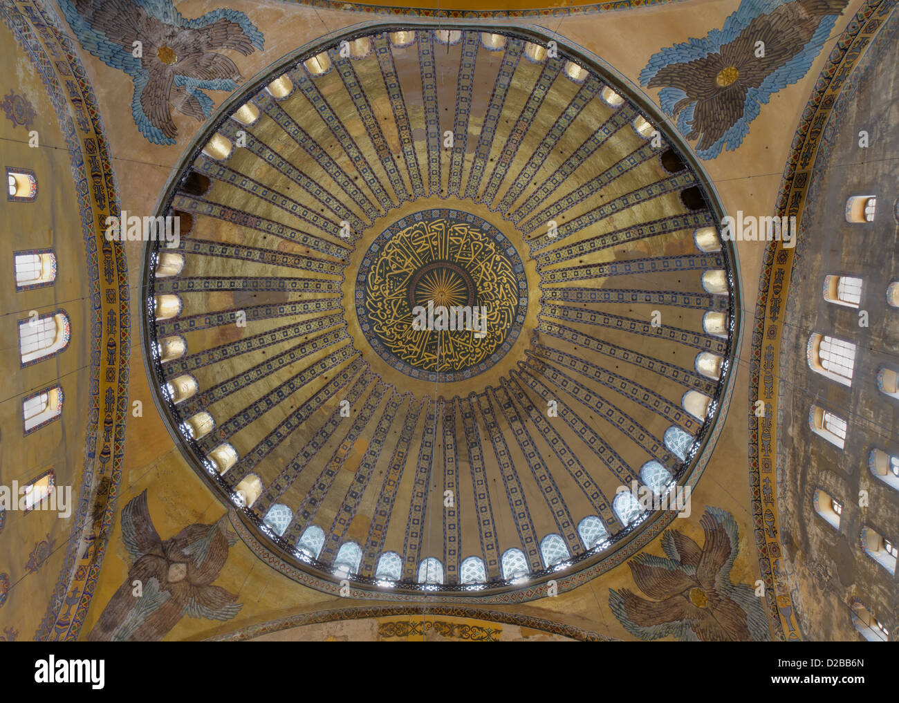 Byzantine Architecture Hagia Sophia Mosque Stock Photos & Byzantine ...