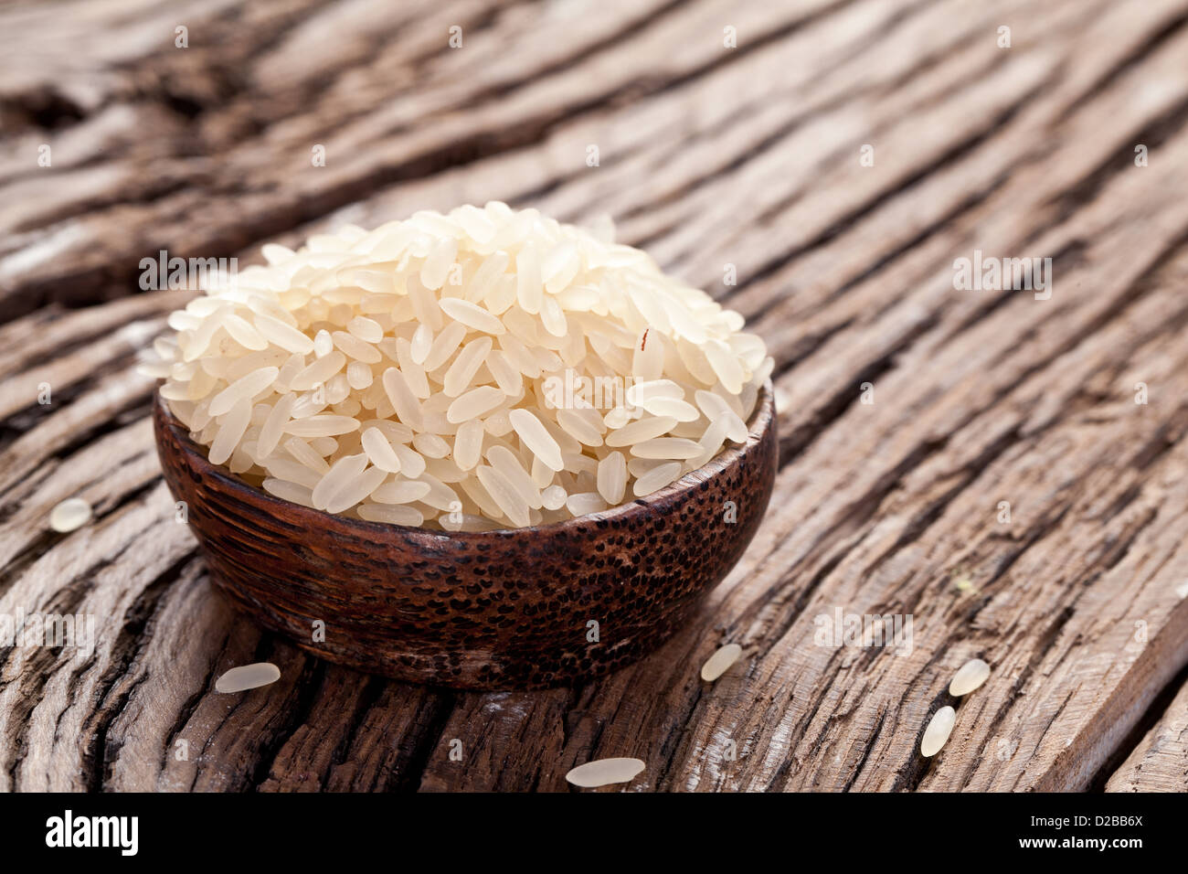 Table background with rice hi-res stock photography and images - Alamy
