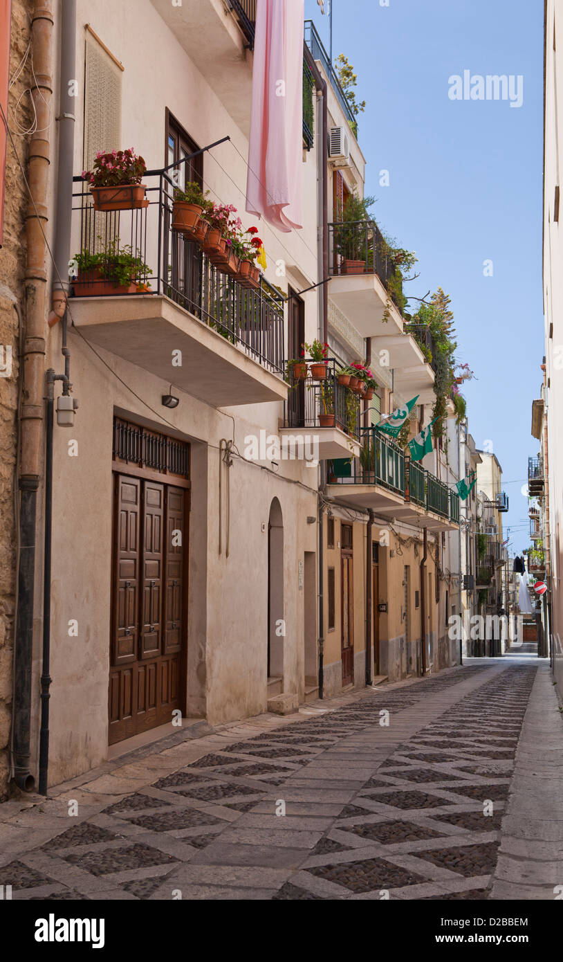 The Town of Alcamo in Sicily Stock Photo - Alamy