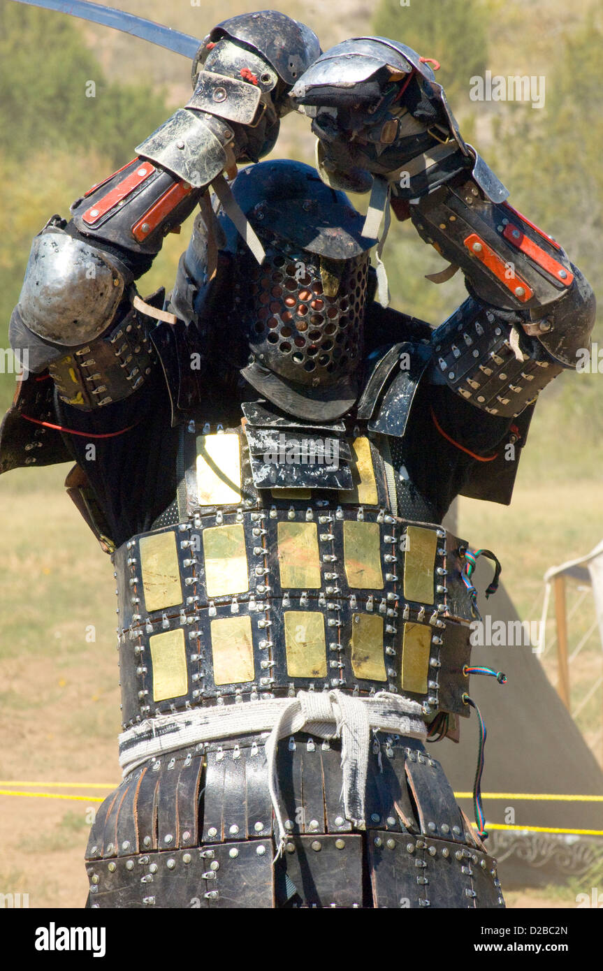 Mock Battle At The Santa Fe, New Mexico, Renaissance Fair Stock Photo ...