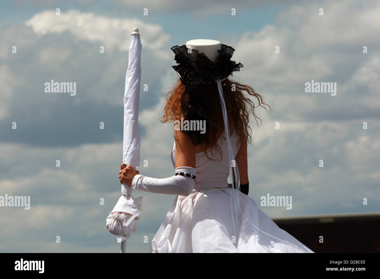 Rolled umbrella hi-res stock photography and images - Alamy