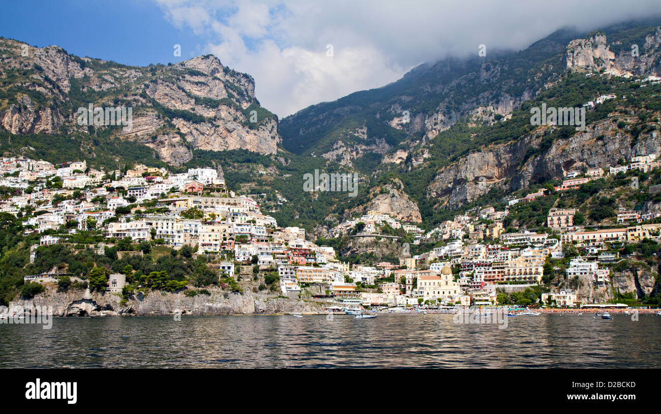 Panorama positano italy hi-res stock photography and images - Alamy