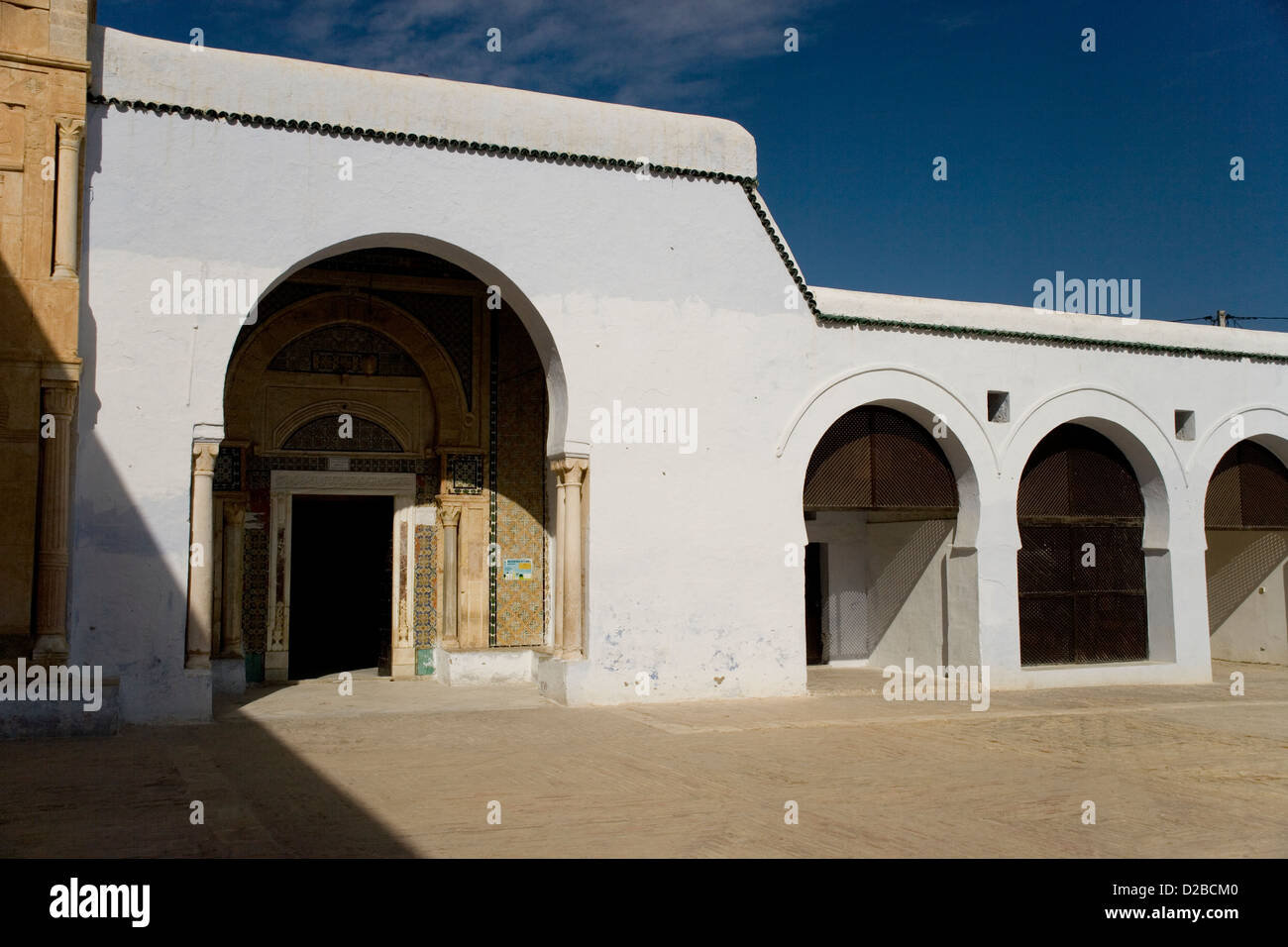 The Mausoleum of Sidi Sahbi or Zaouia of Sidi Sahab in Kairouan ...