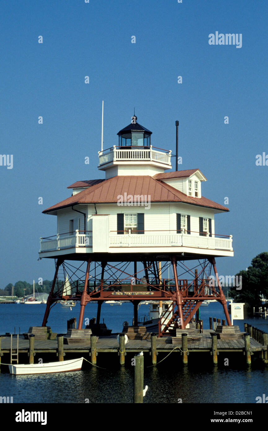 Drum Point Lighthouse Solomons Island High Resolution Stock Photography ...