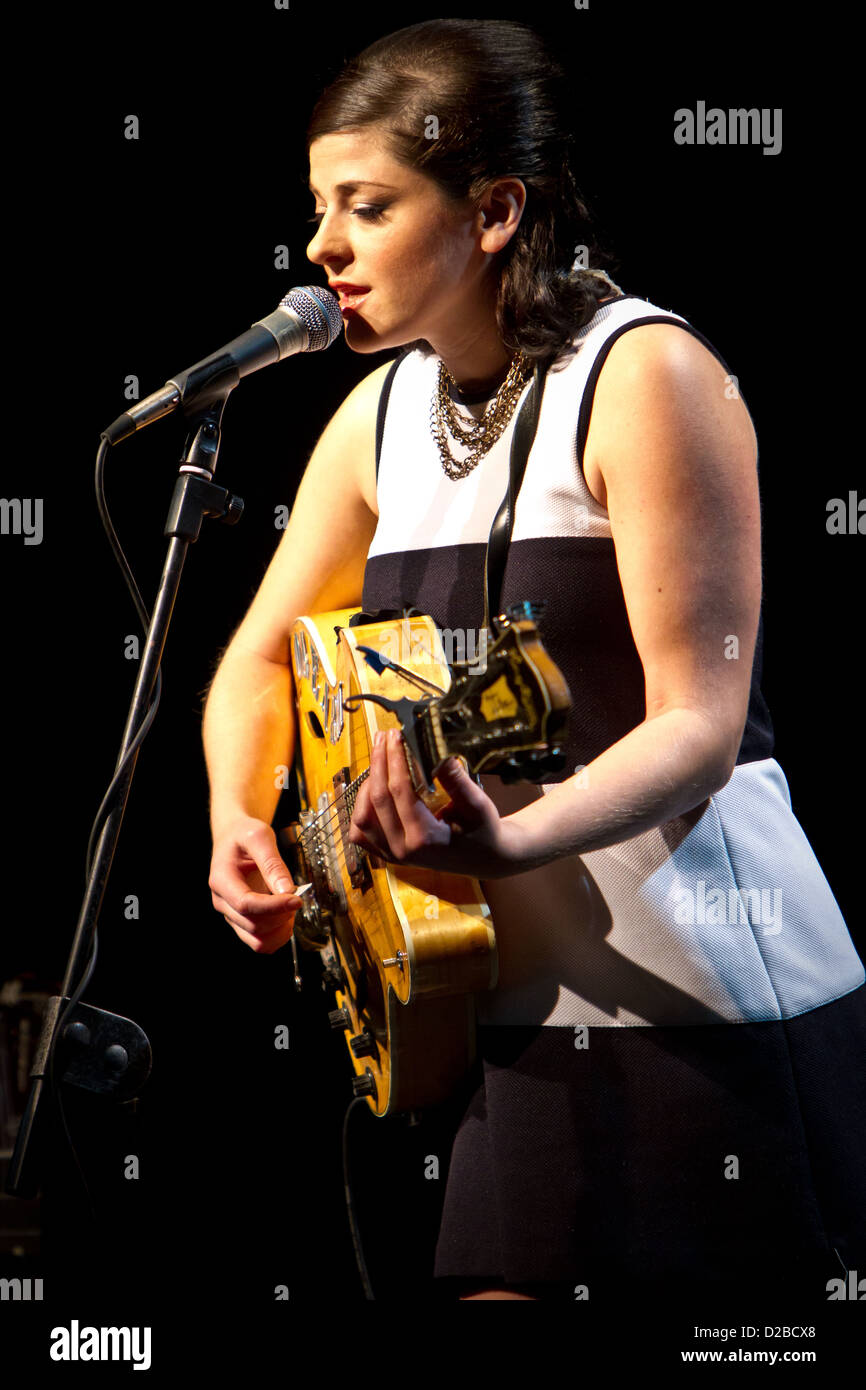 November 26,2012 - Milan, Italy - The British singer Gemma Ray performs ...