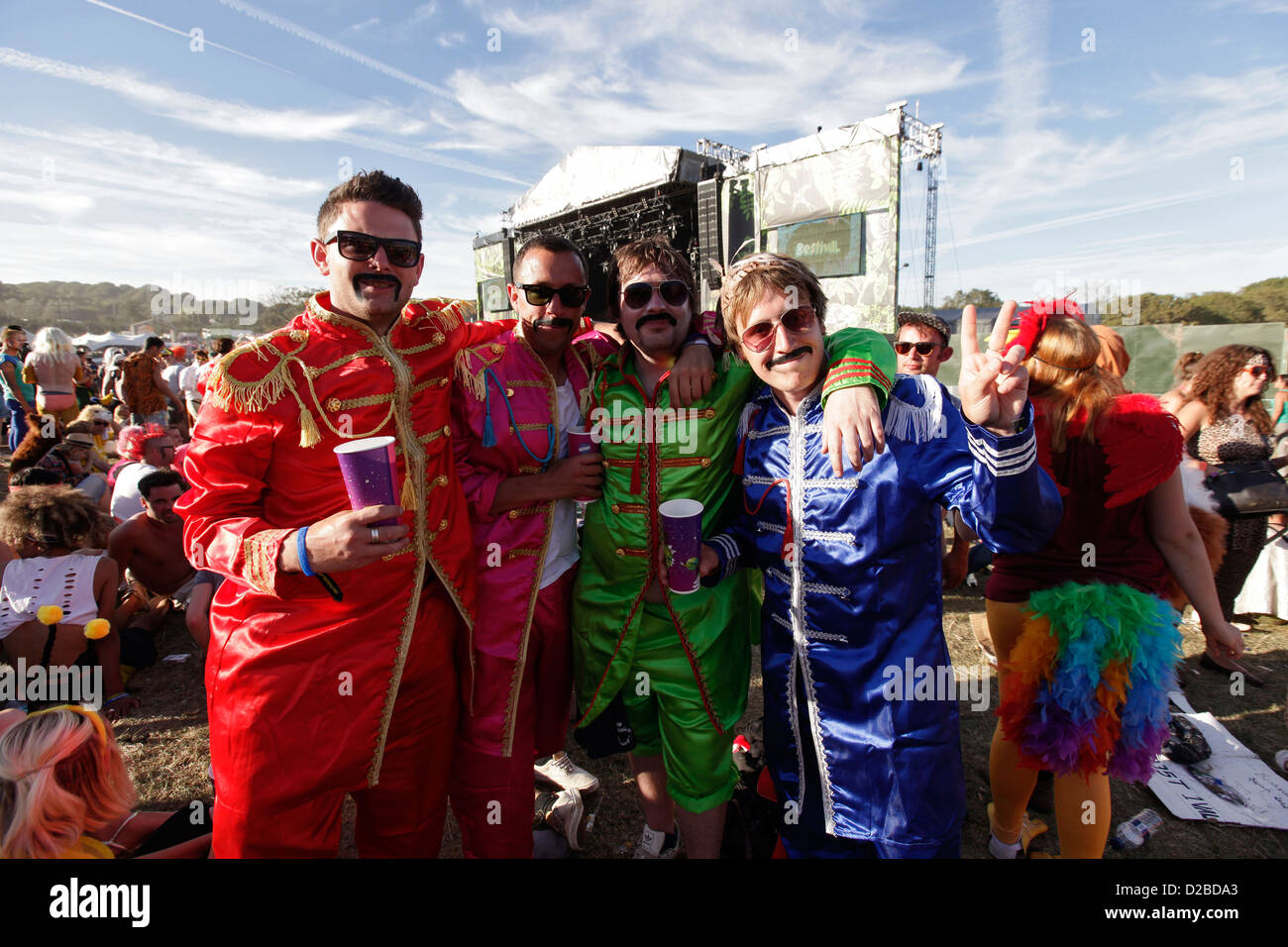 Beatles dress hi-res stock photography and images - Alamy