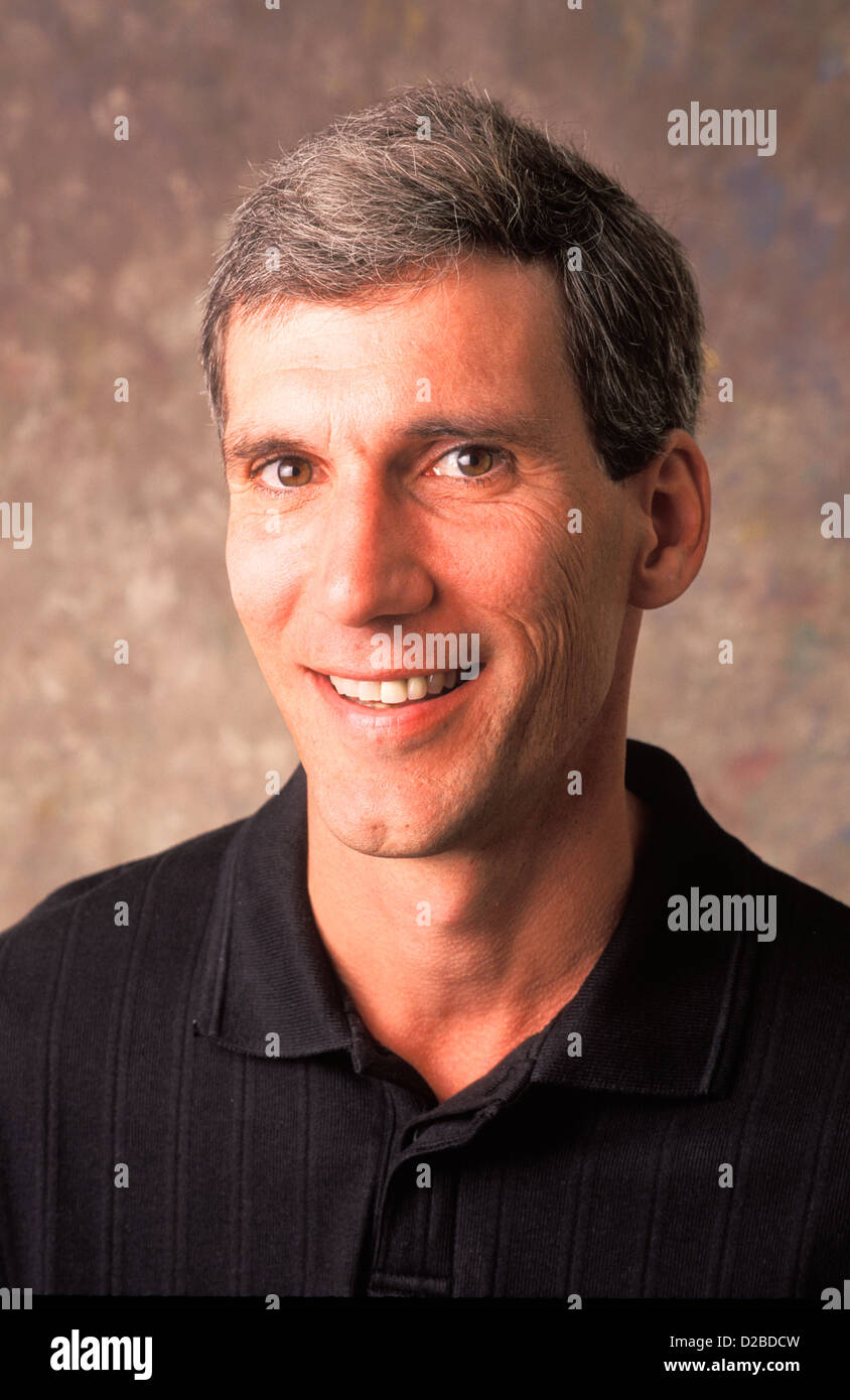 Man smiling portrait black white hi-res stock photography and images ...