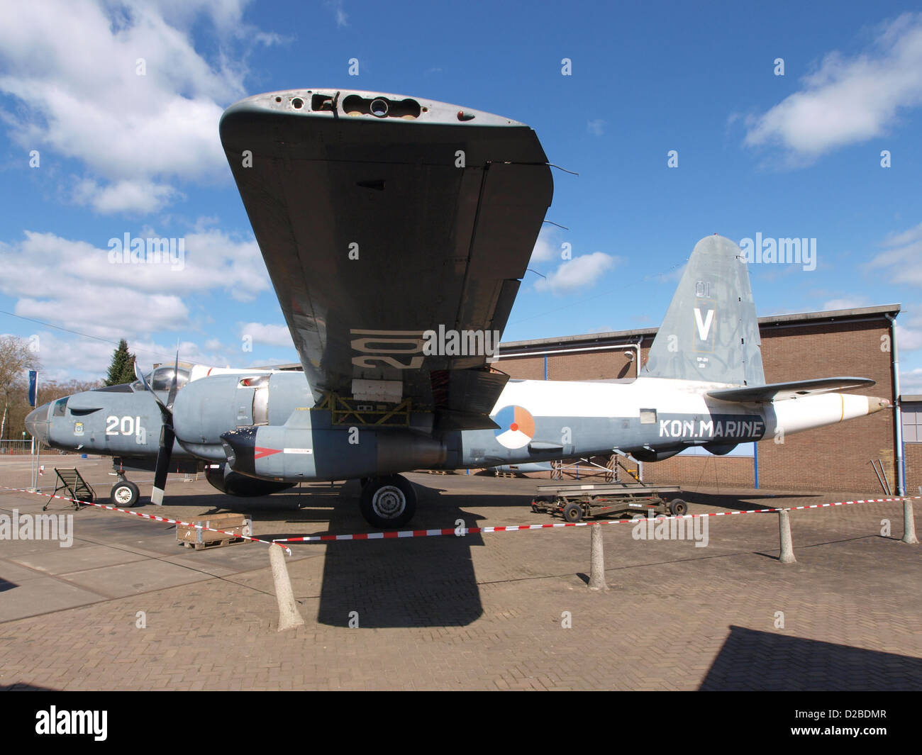 The Lockheed P2 Neptune is a military aircraft displayed at the ...