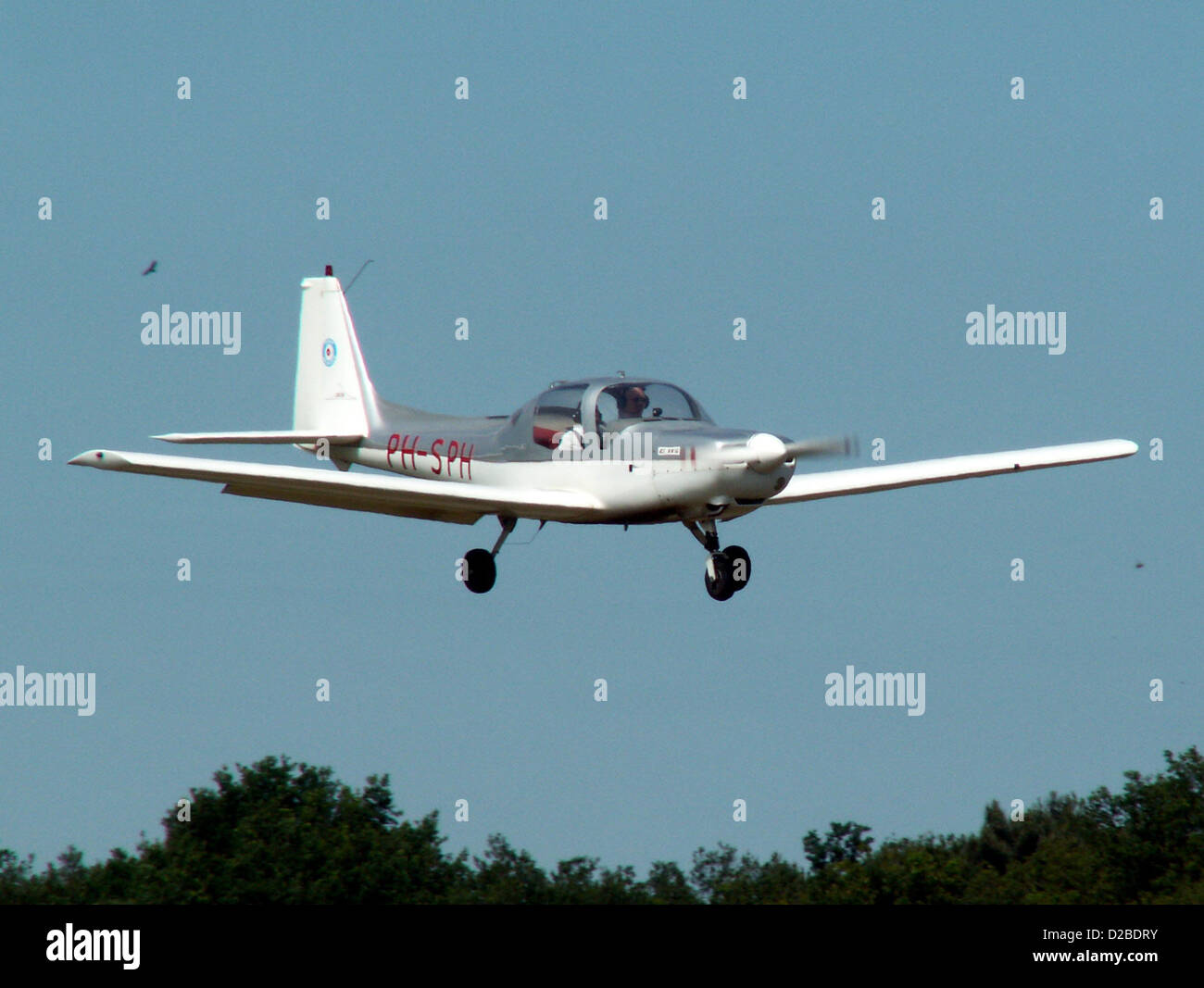 The PH-SPH Grob G-115 is a light, single-engine aircraft used for ...