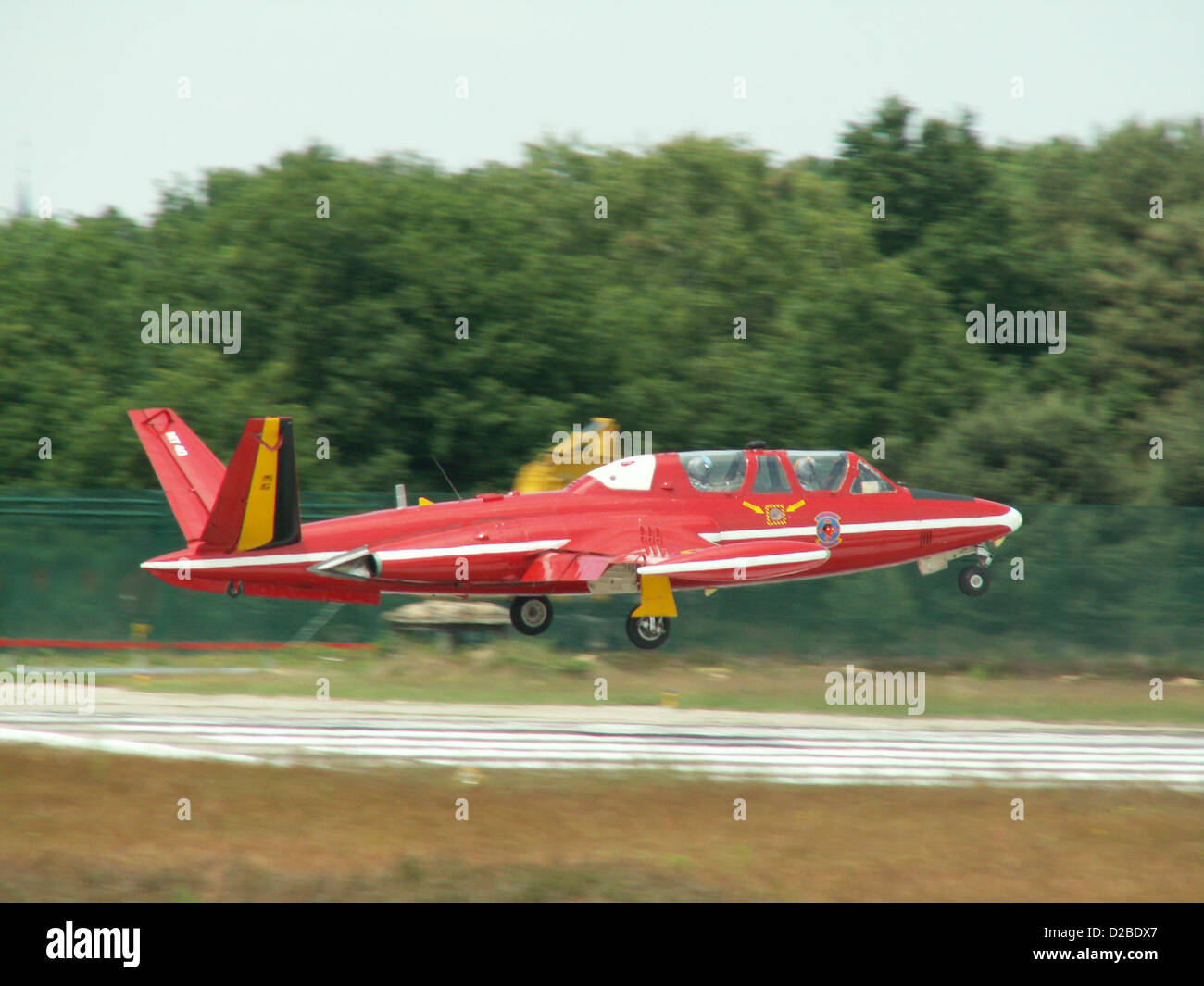 Spotters Day at Kleine Brogel Air Base features the Fuga Magister, a ...