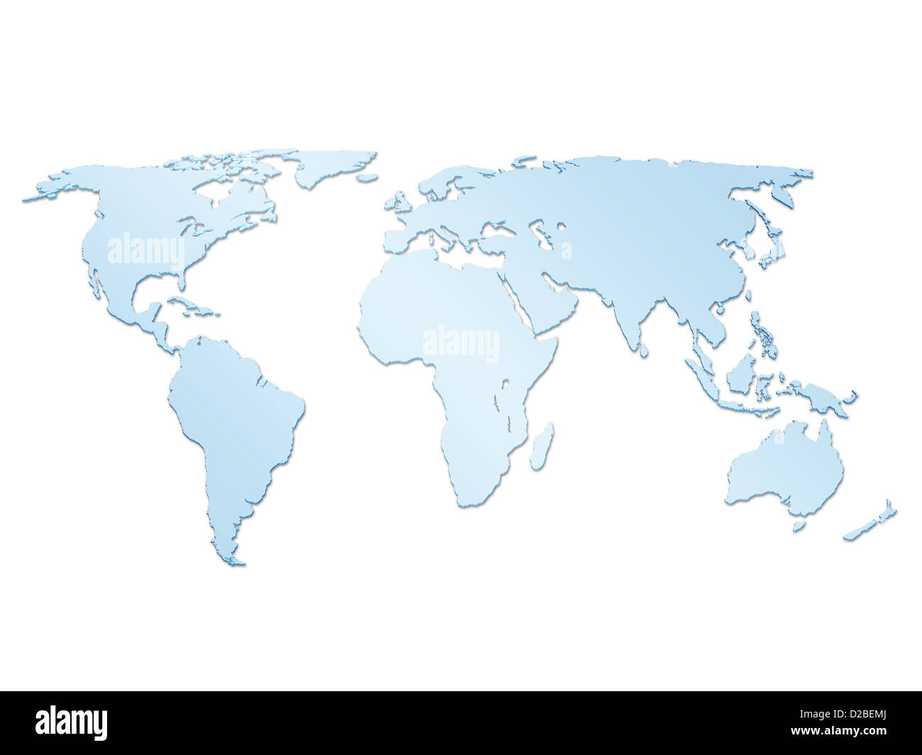 Worldmap parts hi-res stock photography and images - Alamy