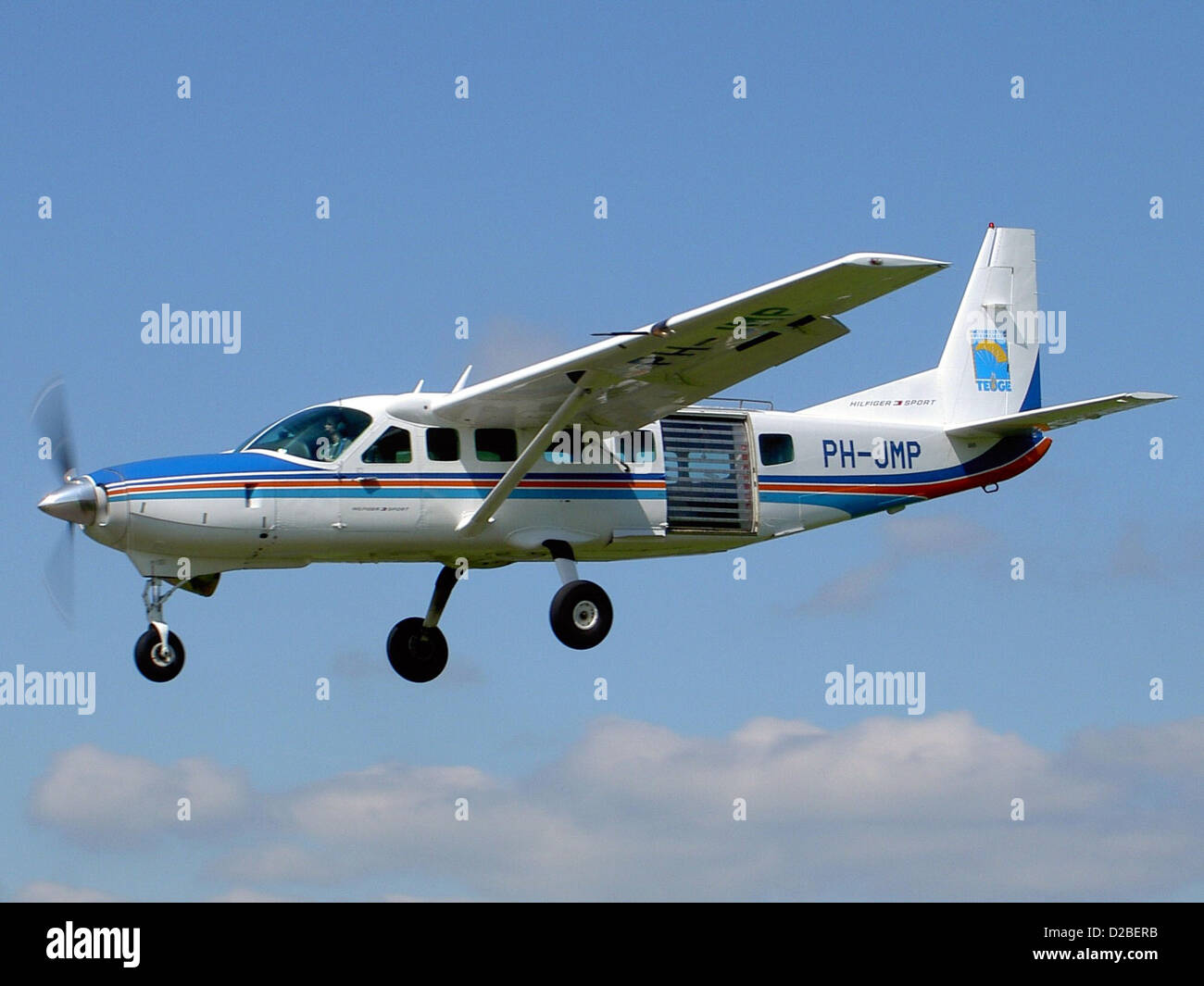 The Cessna 208B, a versatile single-engine aircraft, is pictured at ...