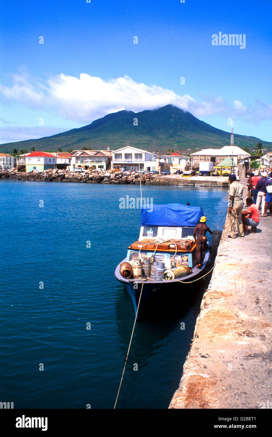 Nevis. Port And Mount Nevis Stock Photo - Alamy