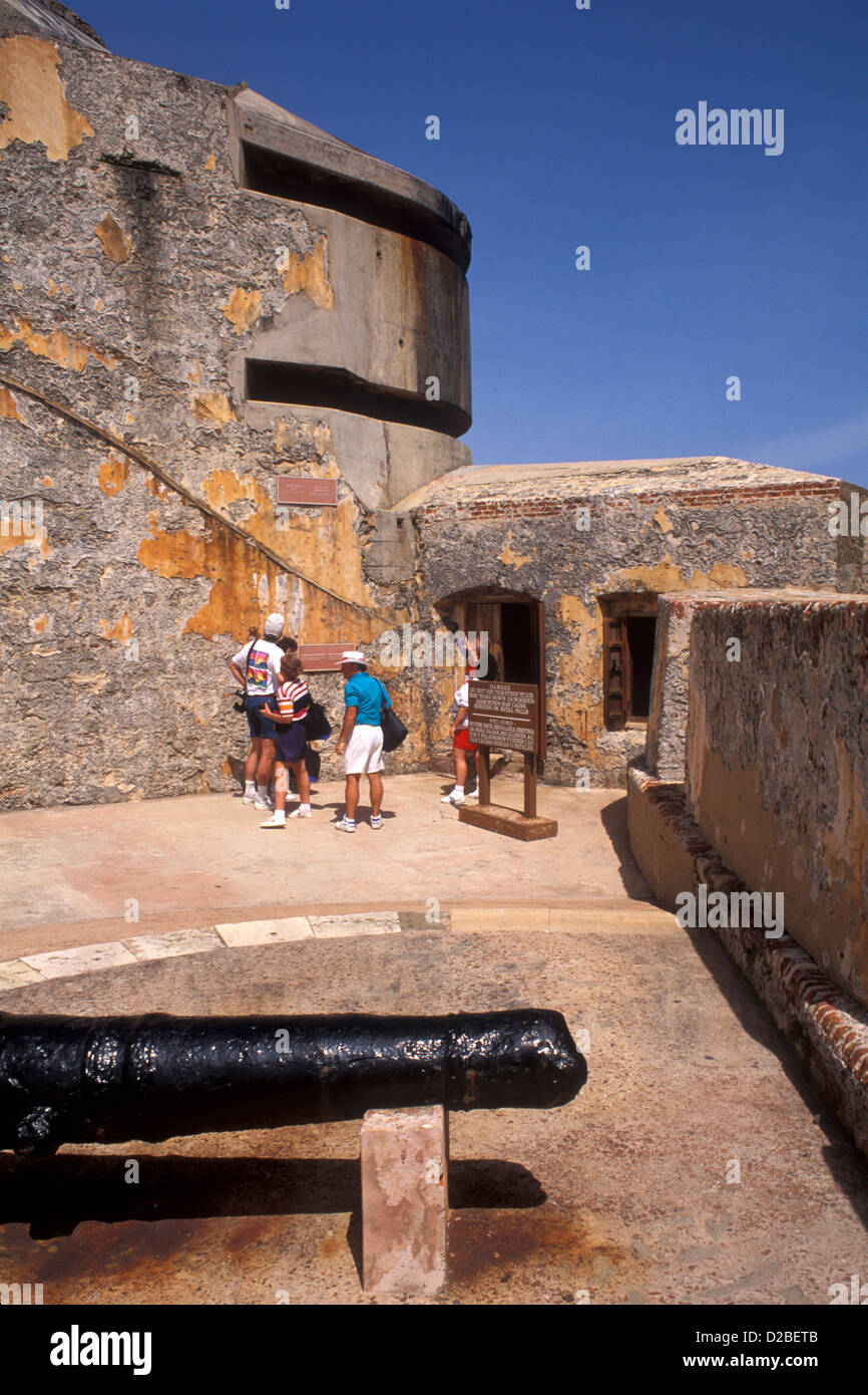 Puerto Rico, Morro Castle Stock Photo - Alamy