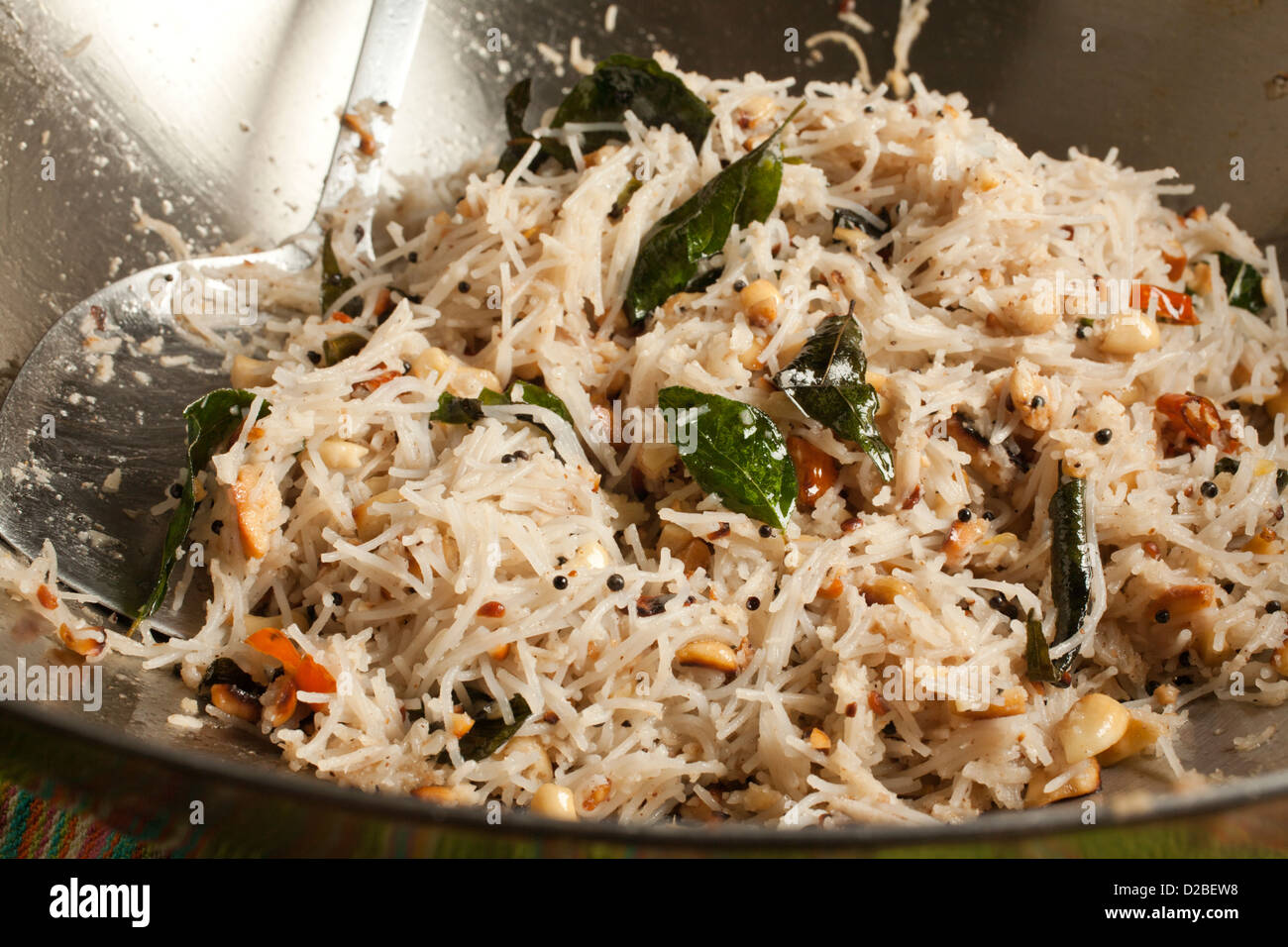 Coconut Sevai, a noodle dish from India Stock Photo - Alamy