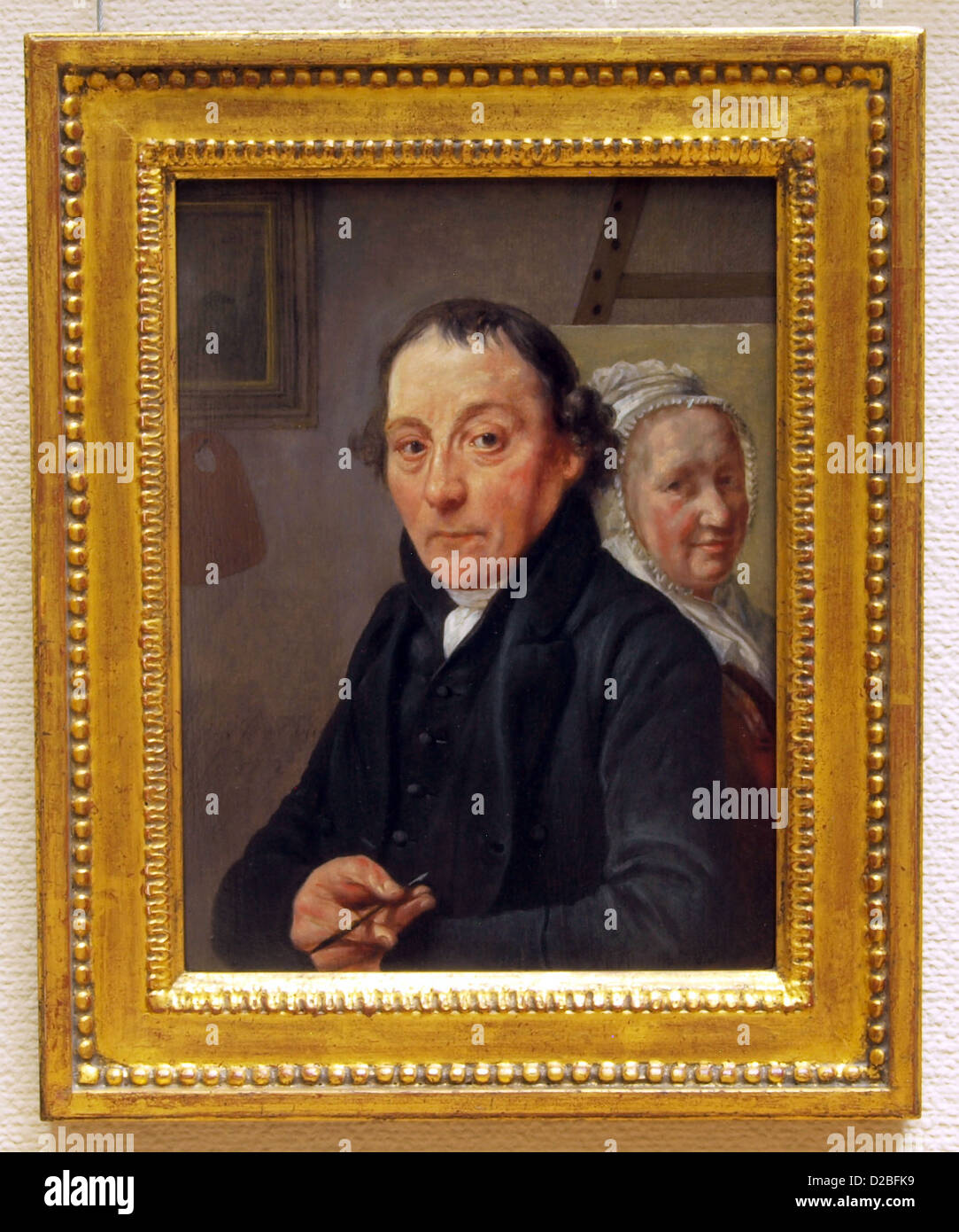 This oil painting by Wybrand Hendriks (1744-1831) features Warnaar ...