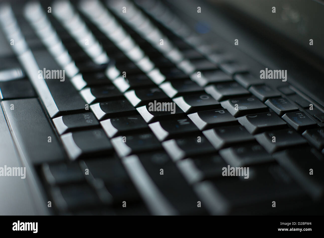 short deep of field Keyboard Stock Photo - Alamy