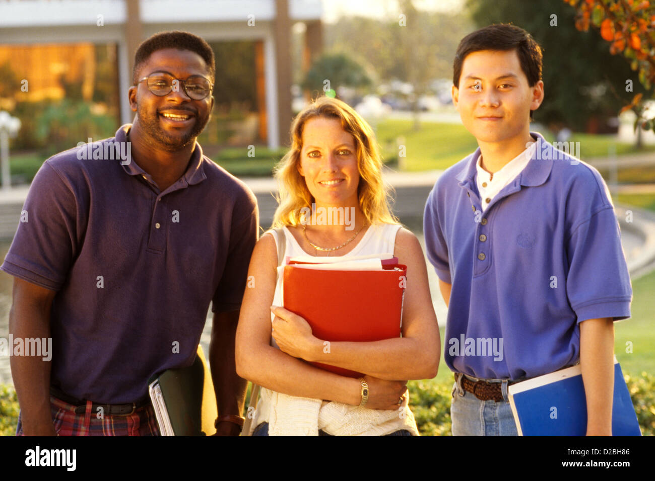 Portrait Of College Students Stock Photo - Alamy
