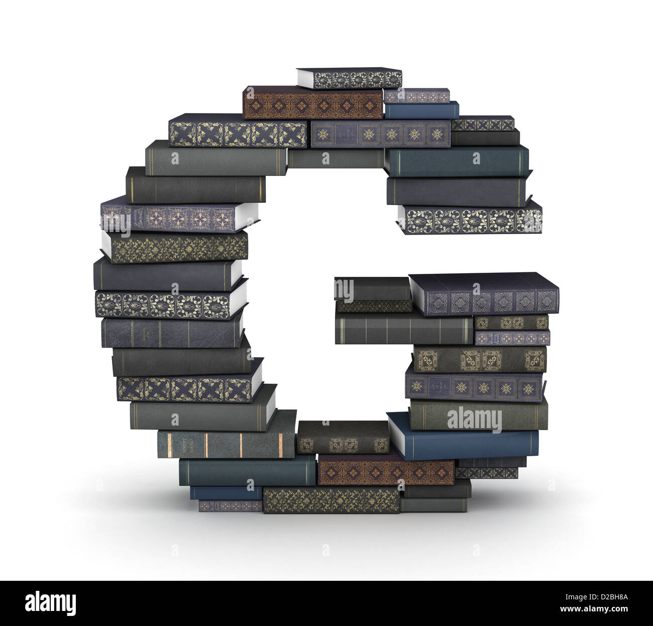 Letter g in bookshelf hi-res stock photography and images - Alamy