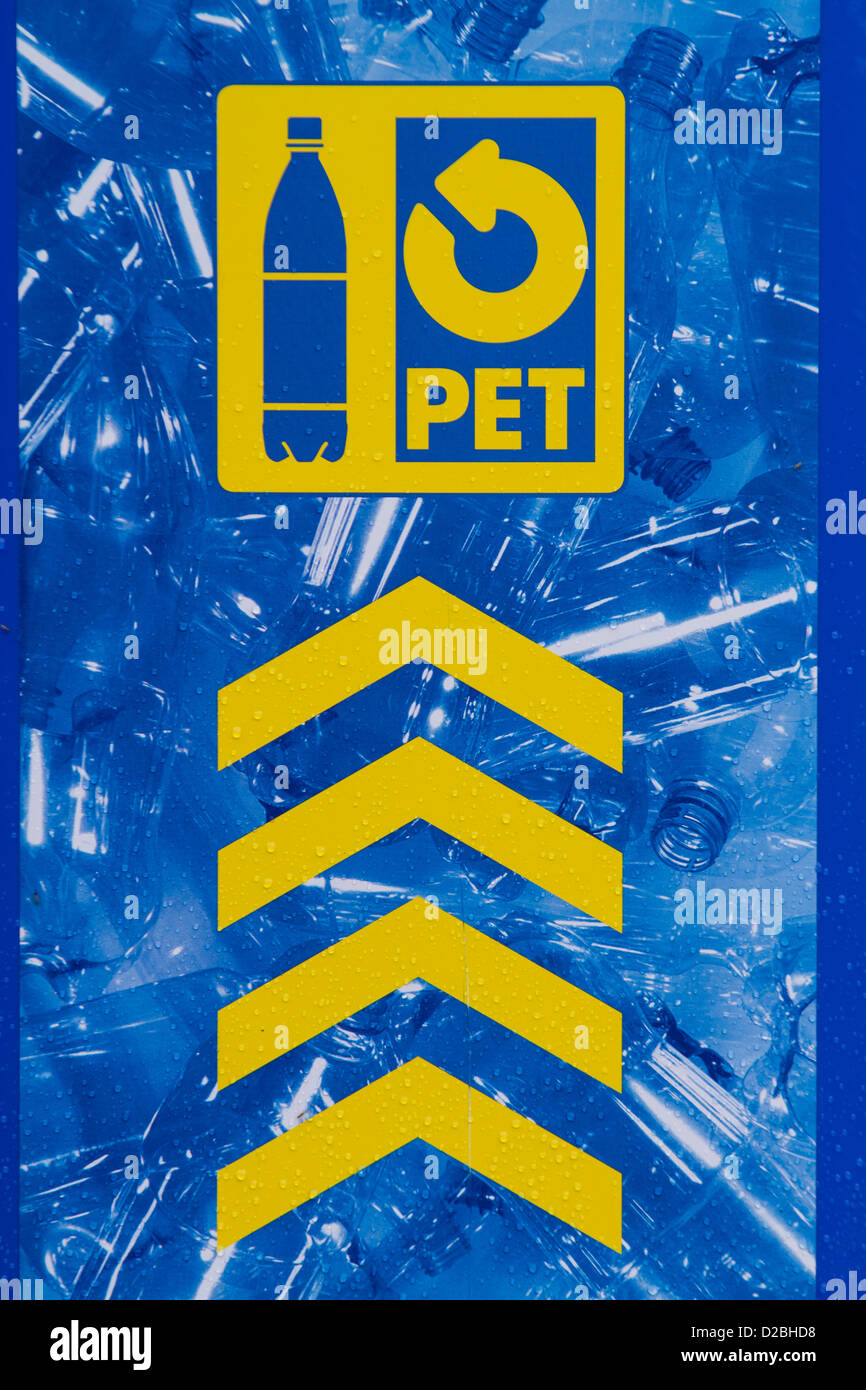 Recycling PET Bin Stock Photo - Alamy