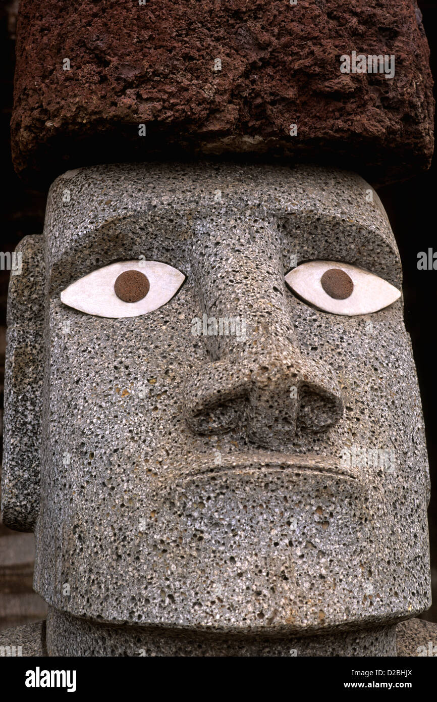 Easter Island. Maori Art Stock Photo - Alamy