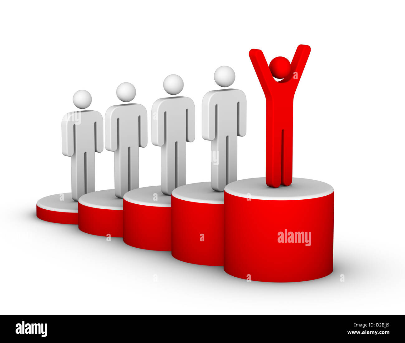 Ladder of Success Stock Photo - Alamy