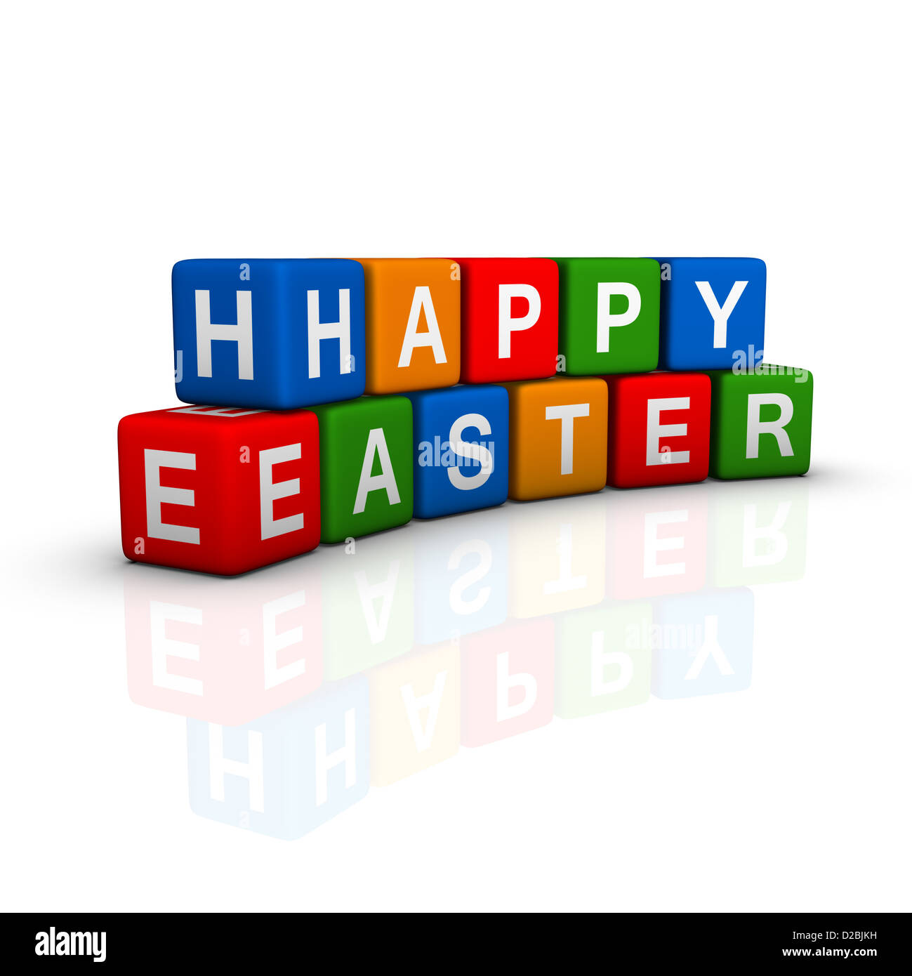 Easter block Cut Out Stock Images & Pictures - Alamy