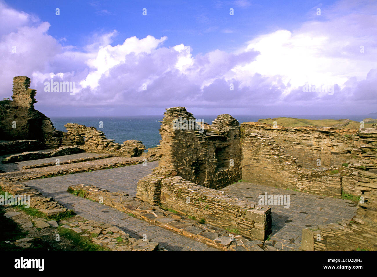 King Arthurs Castle High Resolution Stock Photography and Images - Alamy
