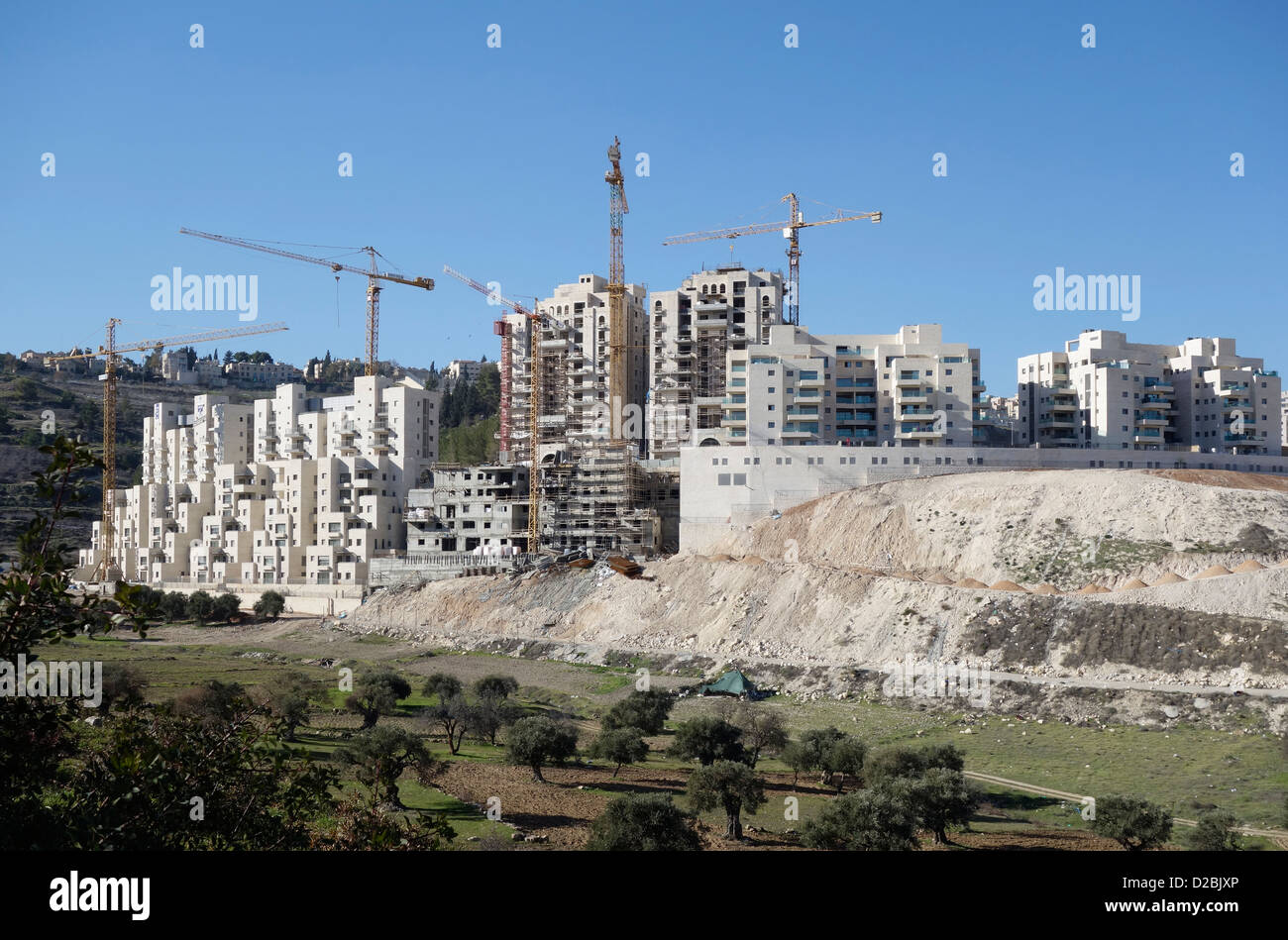 Jerusalem east talpiot hi-res stock photography and images - Alamy