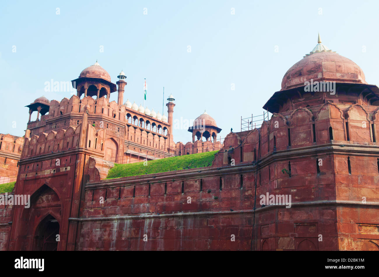 India, Delhi, the Red Fort, it was built by Shahjahan as the Delhi ...
