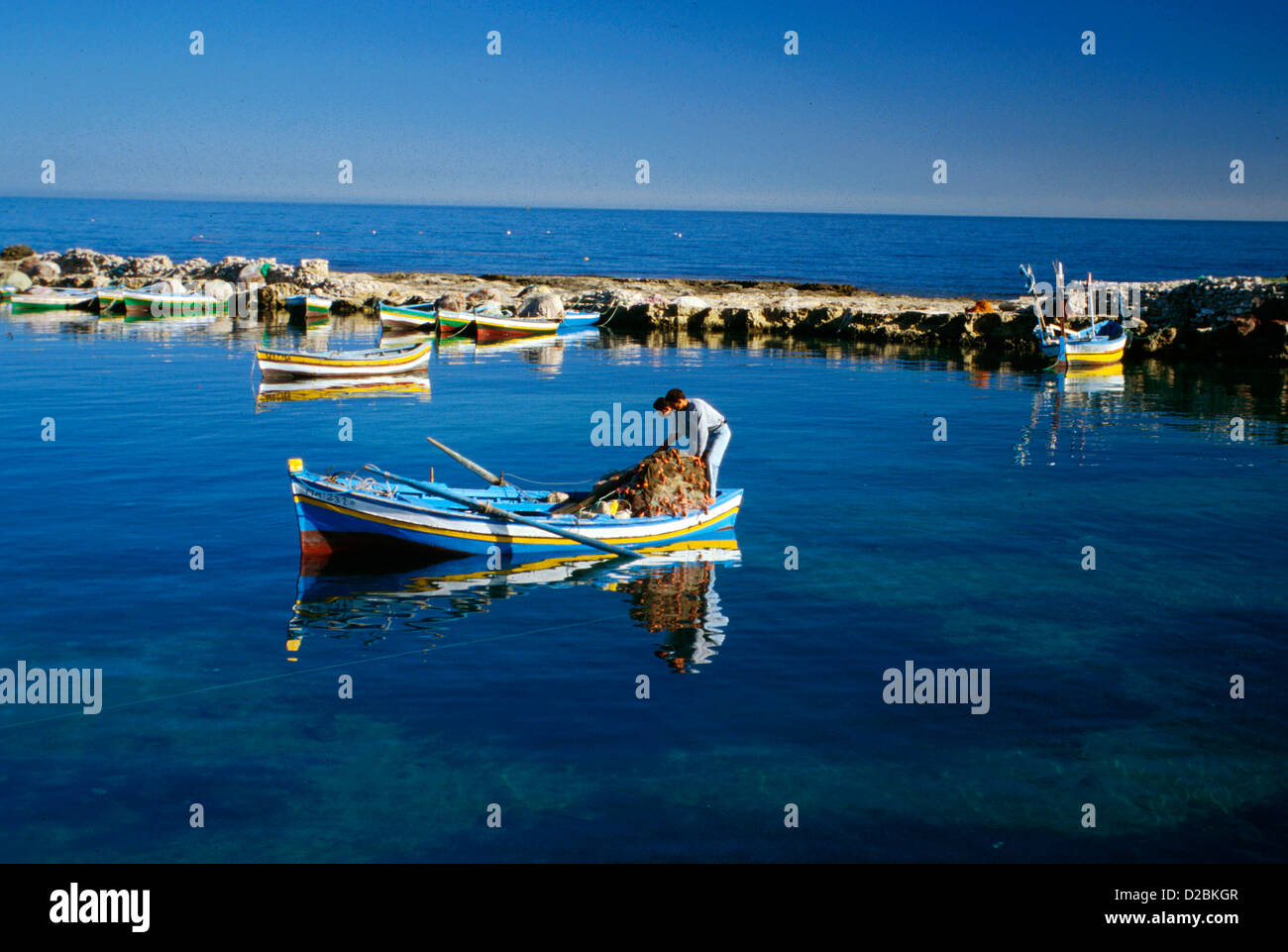 Mahdia the fishing port hi-res stock photography and images - Alamy