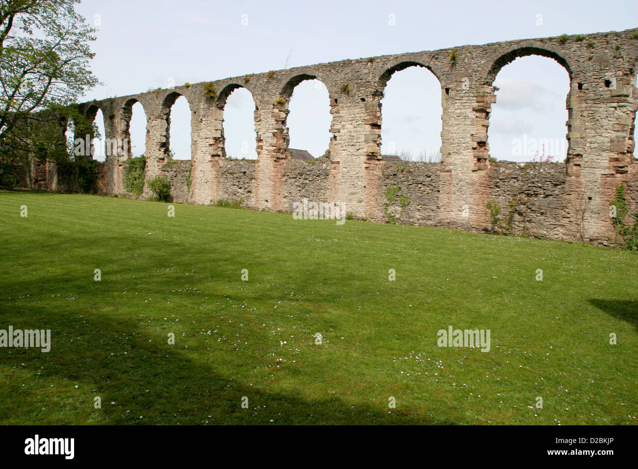 Earl of Leicesters church Denbigh Denighshire Wales UK Stock Photo - Alamy