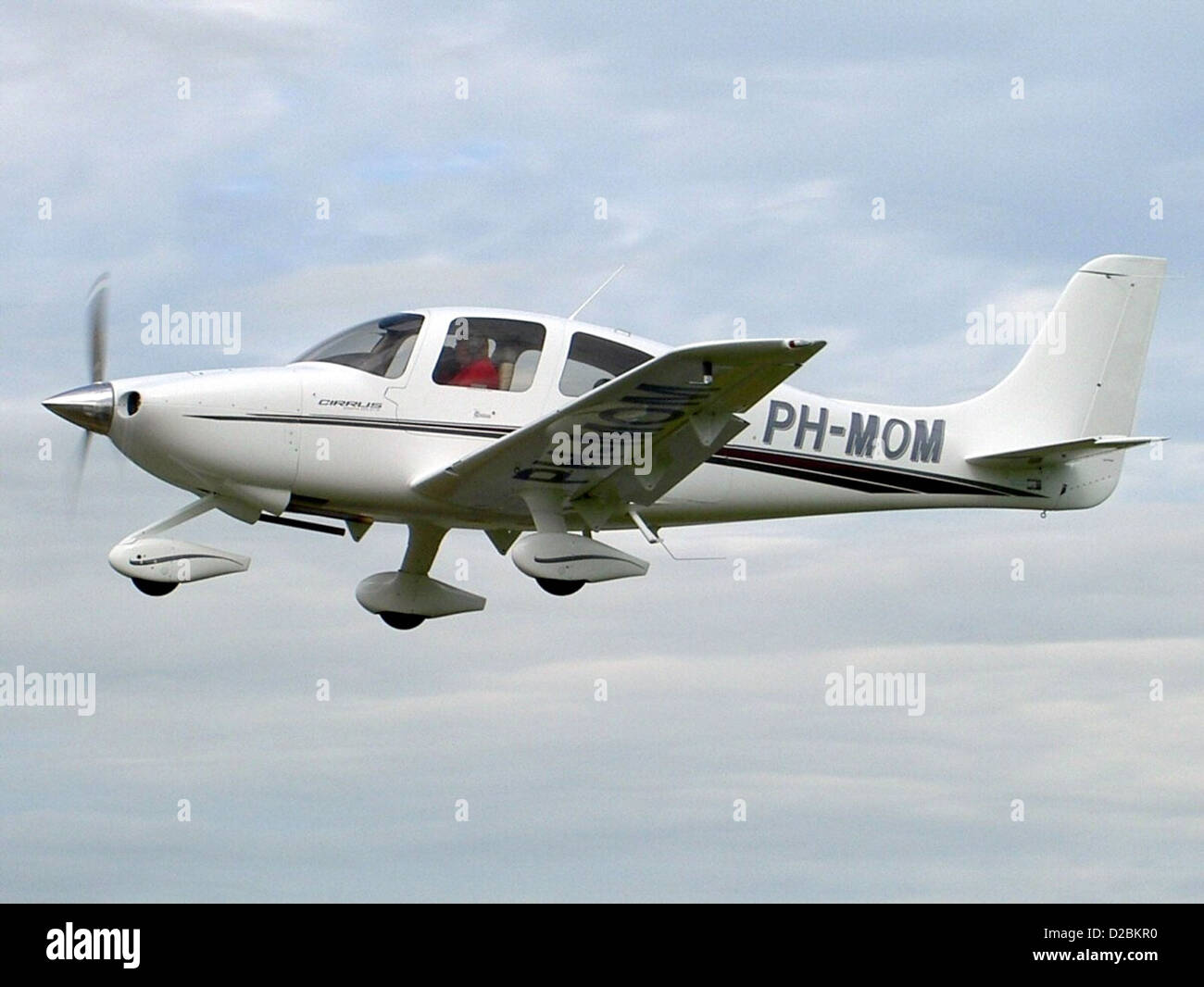 The Cirrus SR20 PH-OOM is a small, single-engine aircraft seen here at ...