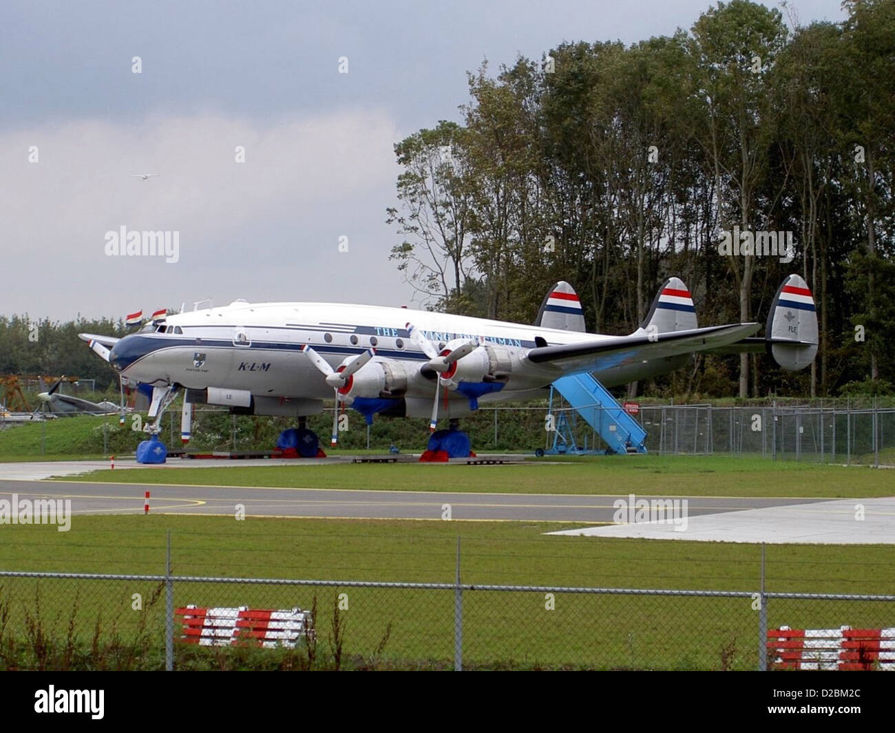 The Lockheed L-749 Constellation, N749NL, is a vintage airliner on ...