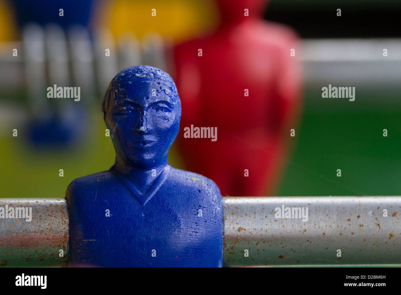 Table Football Players Stock Photo - Alamy