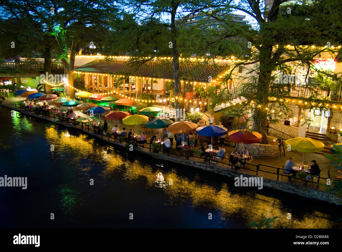 Texas, San Antonio. River Walk Stock Photo - Alamy