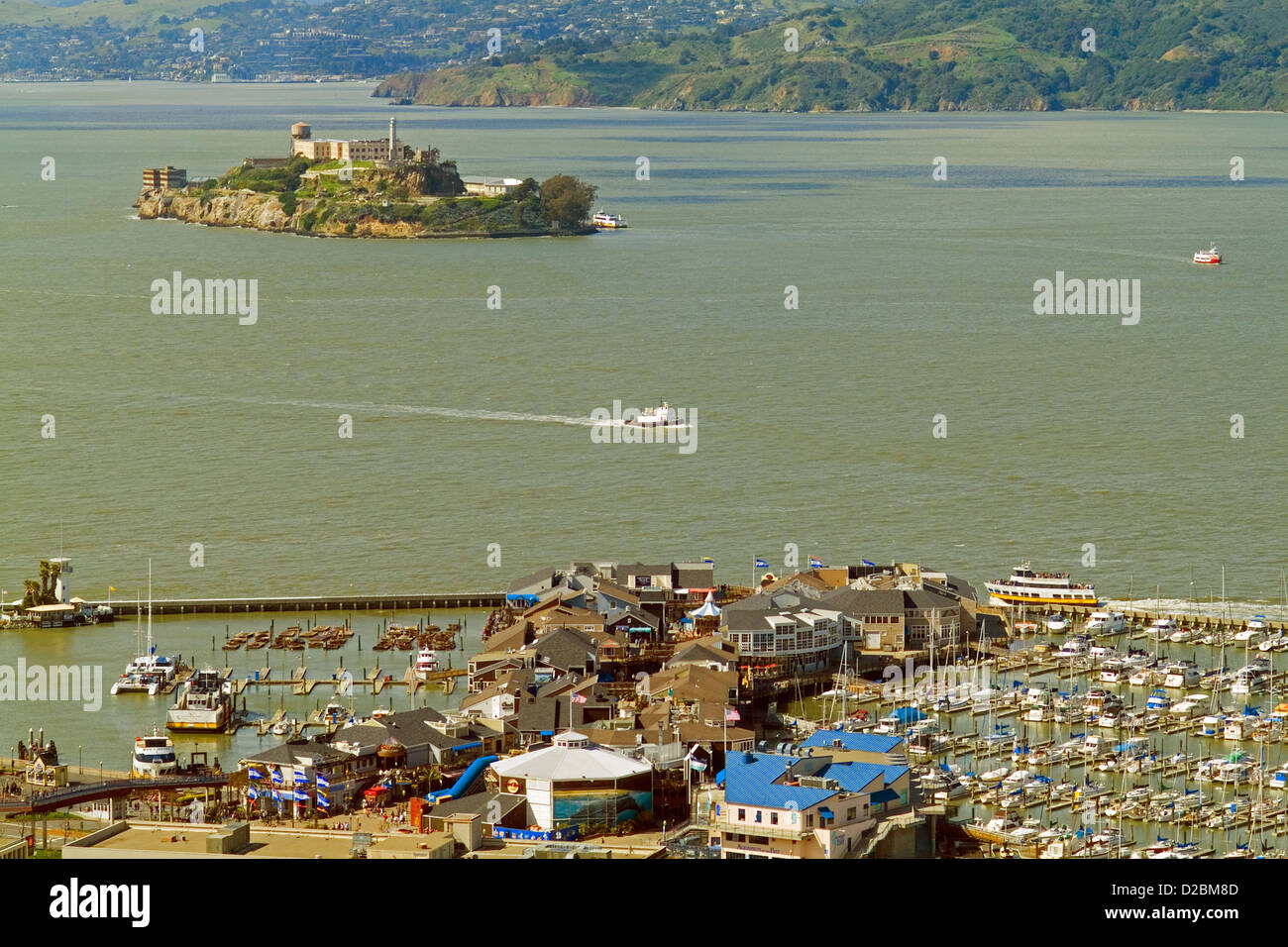Pier 39 aerial hi-res stock photography and images - Alamy