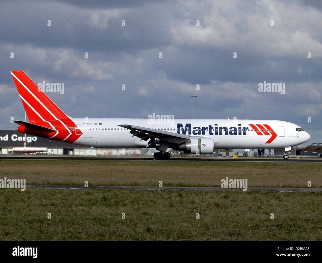 The Boeing 767-31AER, operated by Martinair Holland, is a long-range ...